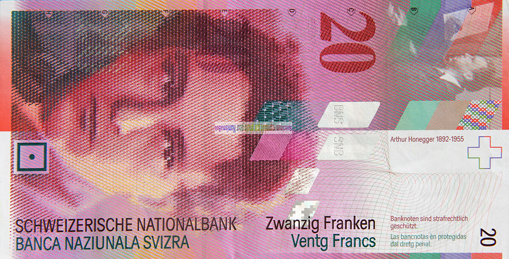 Die 20er-Noten im Laufe der Zeit- BLICK